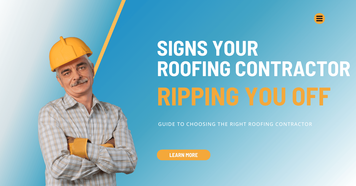 Signs Your Roofing Contractor Is Ripping You Off | Crayon Roofings