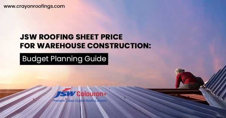 JSW Roofing Sheet Price for Warehouse Construction: Budget Planning ...